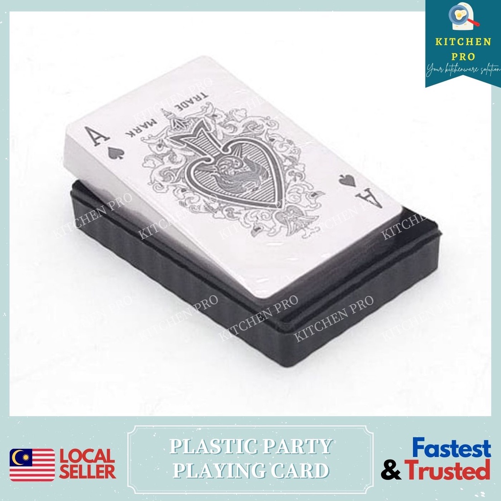 𝐊𝐈𝐓𝐂𝐇𝐄𝐍 𝐏𝐑𝐎 | Gold Fish Playing Card Set With Case / Plastic Poker ...