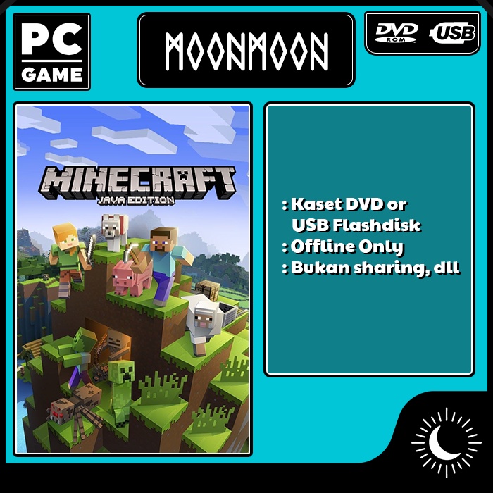Minecraft Java Edition (2011) Up to Date PC Laptop Game | Shopee Malaysia