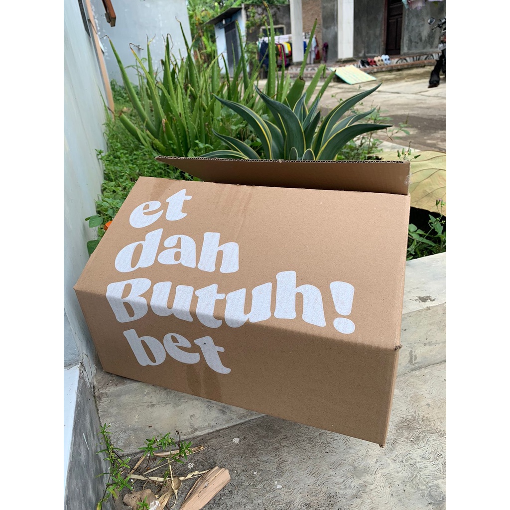 New Cardboard BOX Left Over From Factory 35x35x14 | Shopee Malaysia