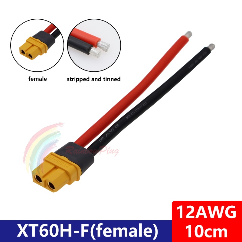 XT30U XT60 XT60E XT60H XT90E XT90H XT90S-F MR30 Cable Connector Male ...