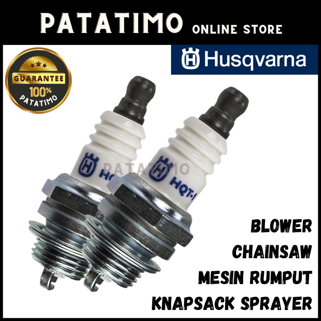 Husqvarna HQT-1 Spark Plug Mesin Rumput / Chainsaw / Blower / Knapsack ...