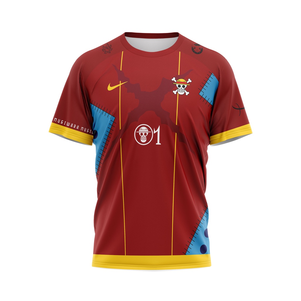 One Piece X Nike New Fan Art Luffy & Nami Ver Ver Sport O-neck Men's ...