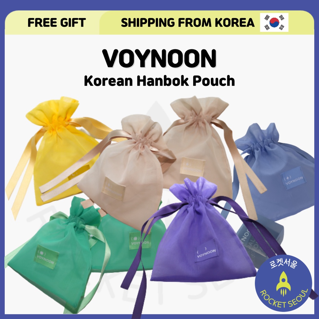 [VOYNOON] Korean Hanbok Pouch | Shopee Malaysia