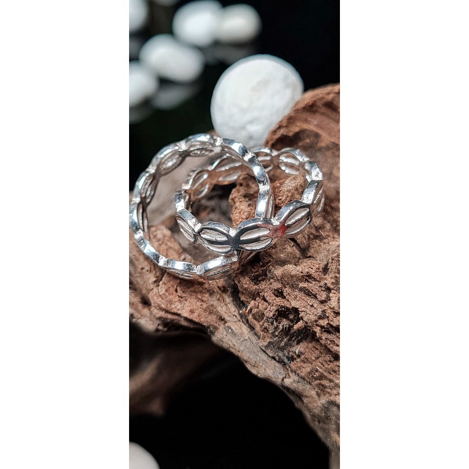 ME003 (READY STOCK) SILVER 925 MINJI no bell, metti/ toe ring / cincin ...