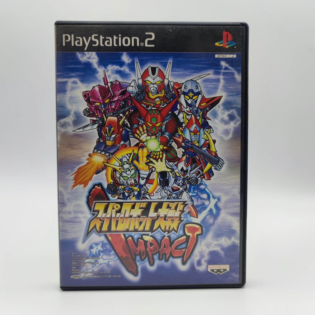 Super Robot Taisen IMPACT Good Condition Playable Has A Box To Collect ...