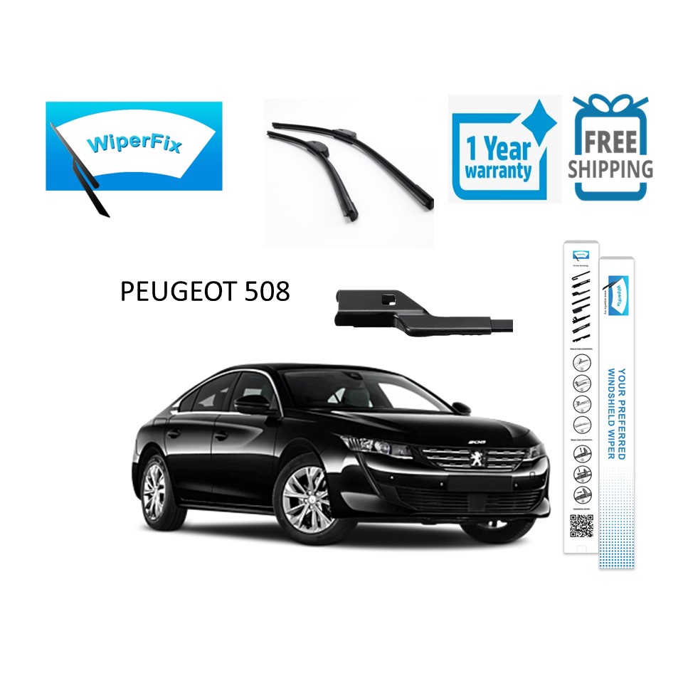 [WiperFix] PEUGEOT 508 WIPER 2011-2017 WIPERFIX | Shopee Malaysia