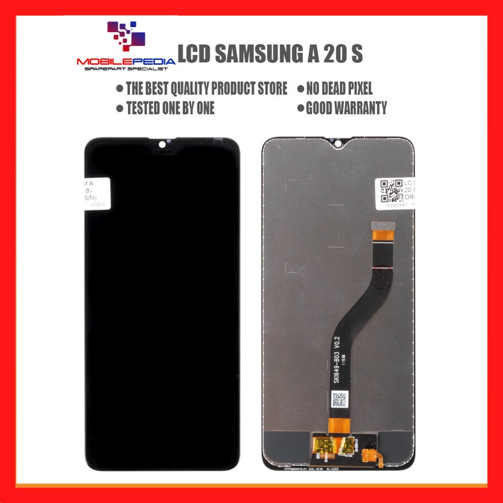 Lcd Samsung A20S Original Fullset Touchscreen 1 Month Warranty | Shopee ...