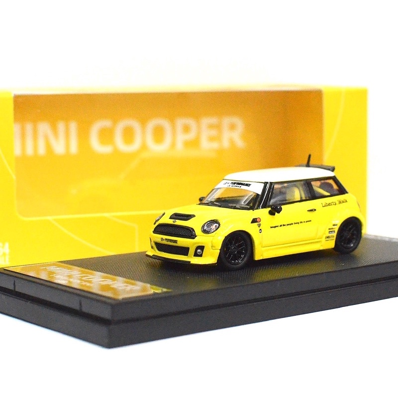 TIME MICRO 1/64 LBWK MINI COOPER YELLOW | Shopee Malaysia