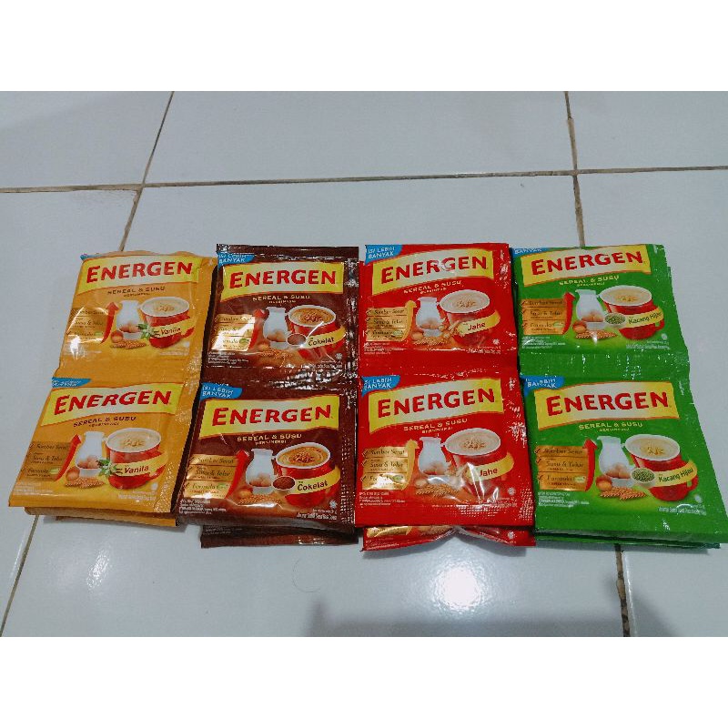 Energen cereal 4 variants 34g (10 sachets) | Shopee Malaysia