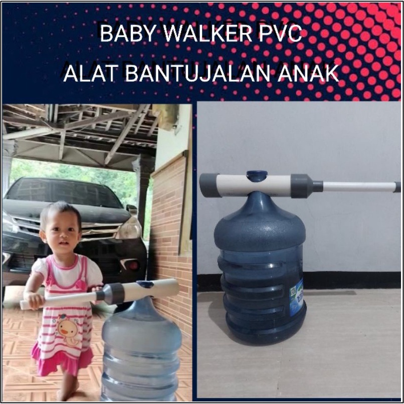 Strong THICK baby walker Strong Paralon Pipe, Pushwalker, baby learning ...