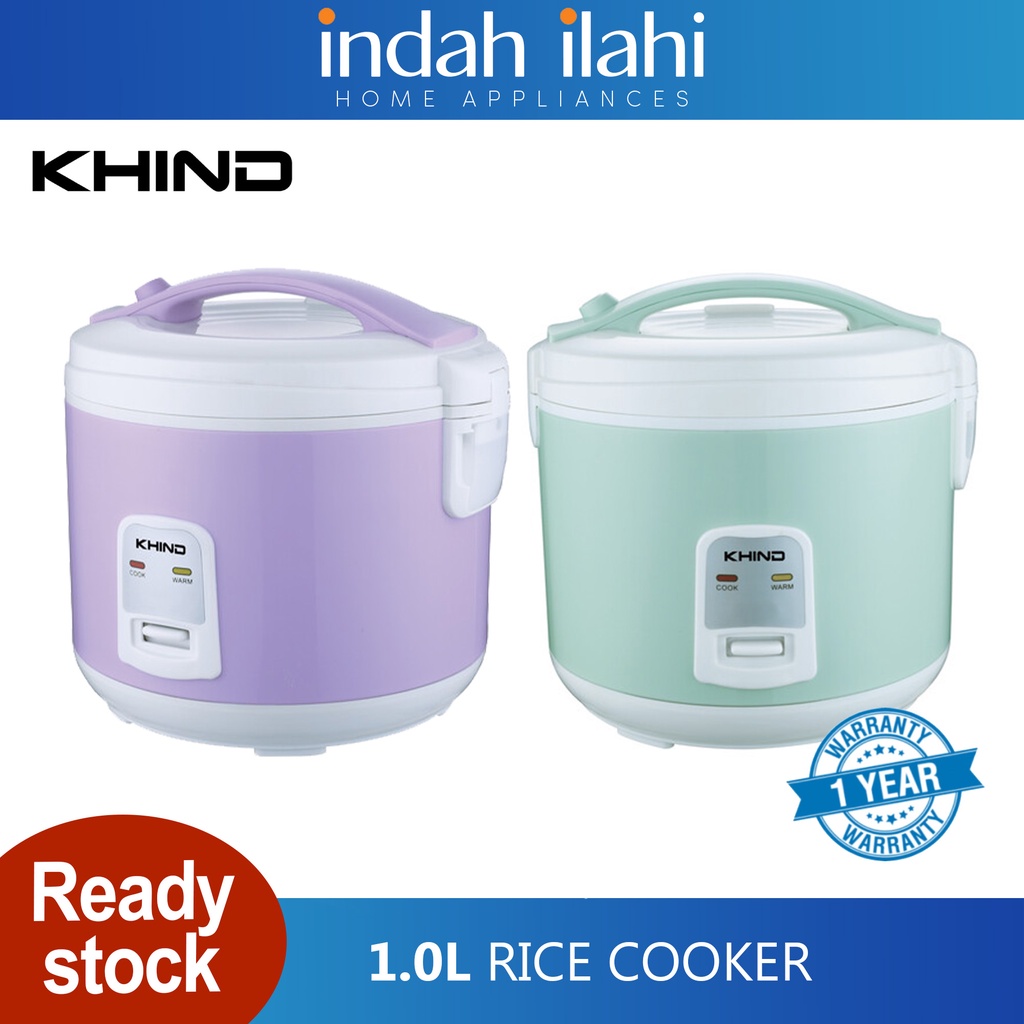 Khind 1.0L Jar Rice Cooker RCJ1008 RCJ-1008 | Shopee Malaysia