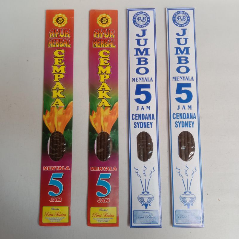 Hio Jumbo Moon Princess Fragrance Incense 5 HOURS contains 5 sticks ...