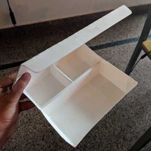 3-COMPARTMENT PAPER LUNCH BOX (50PCS) | Shopee Malaysia