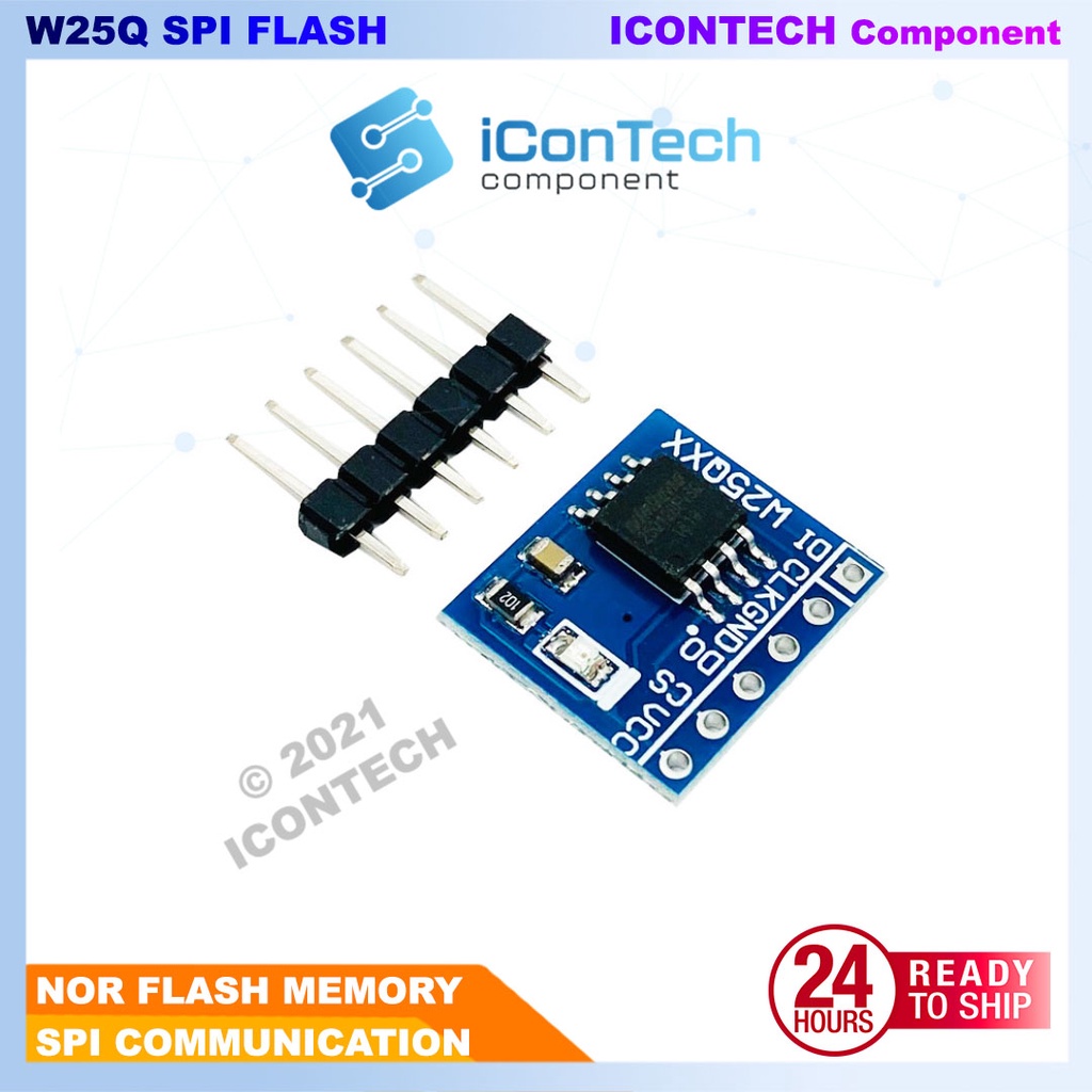 W25Q32 W25Q64 W25Q128 4 8 16Mbytes Flash Memory Extension Arduino STM32 ...