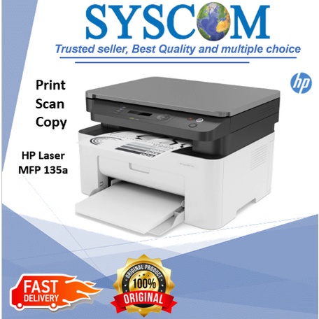 HP Laser MFP 135a Printer | Print Scan Copy | Shopee Malaysia