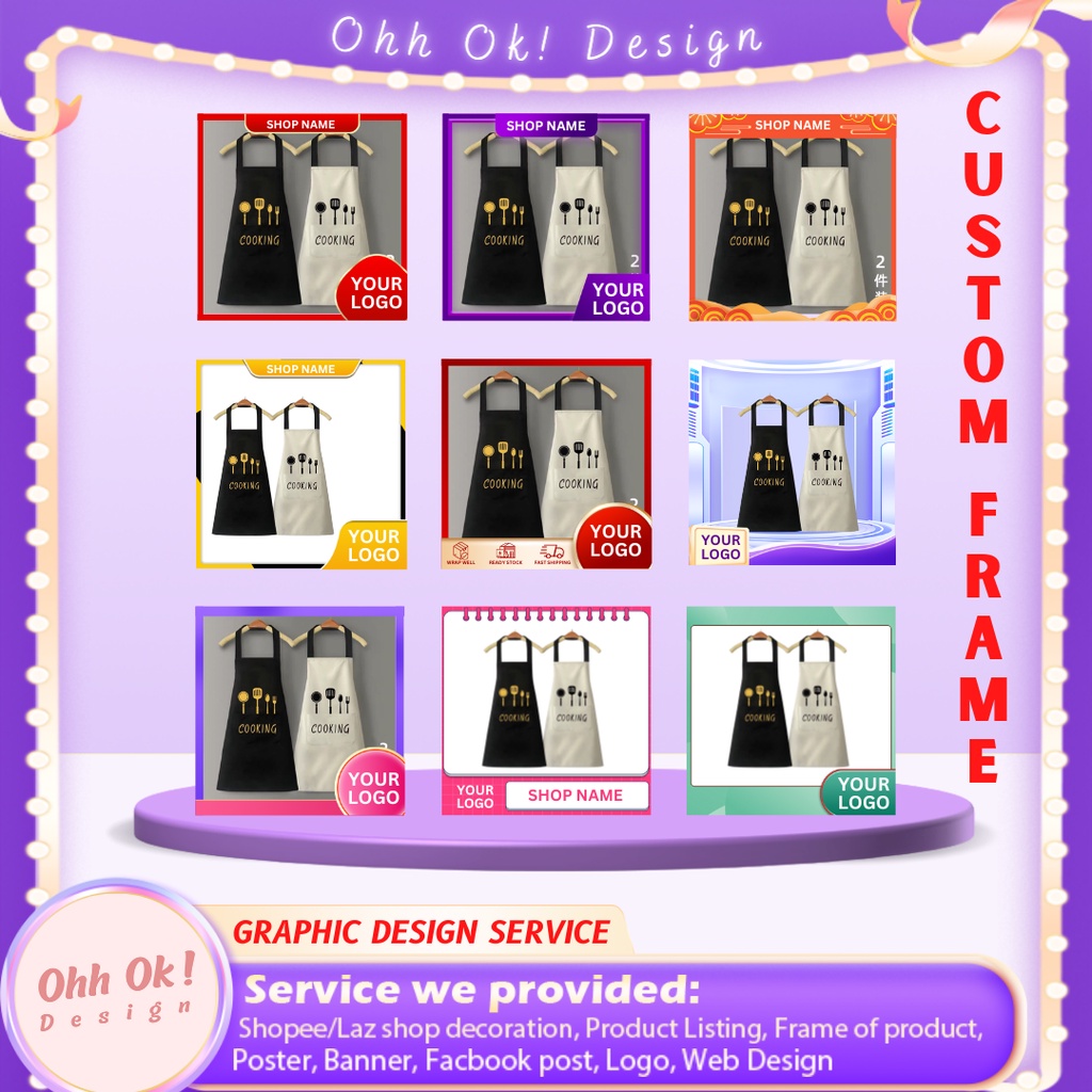 Customize Shopee Product Listing Frame | Shopee Malaysia