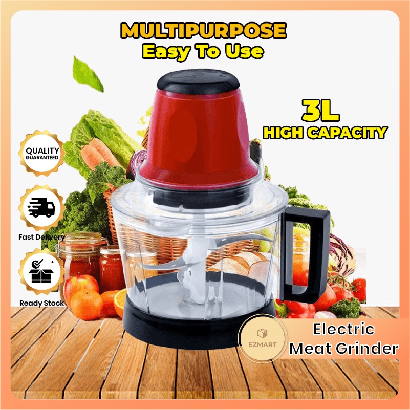 Animore Automatic Electric Meat Grinder Kitchen MultiFunction Blender ...