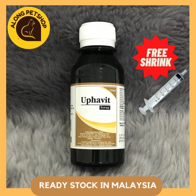 READY STOCK IN MALAYSIA uphavit syrup multivitamin cat | Shopee Malaysia