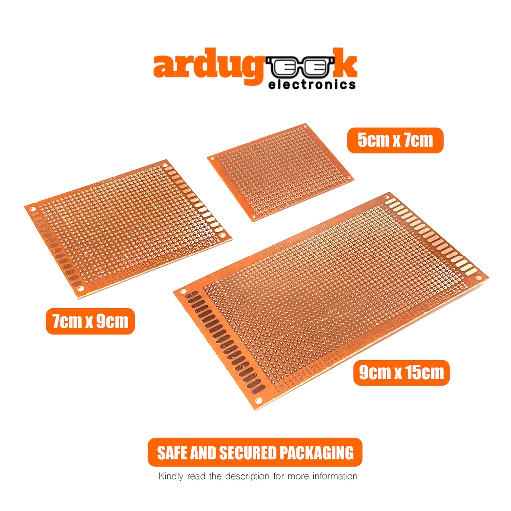 PCB Perfboard Veroboard Perf Strip board Circuit Prototype Breadboard ...