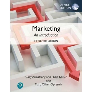 Marketing: An Introduction, Global Edition 15th edition 9781292433103 ...
