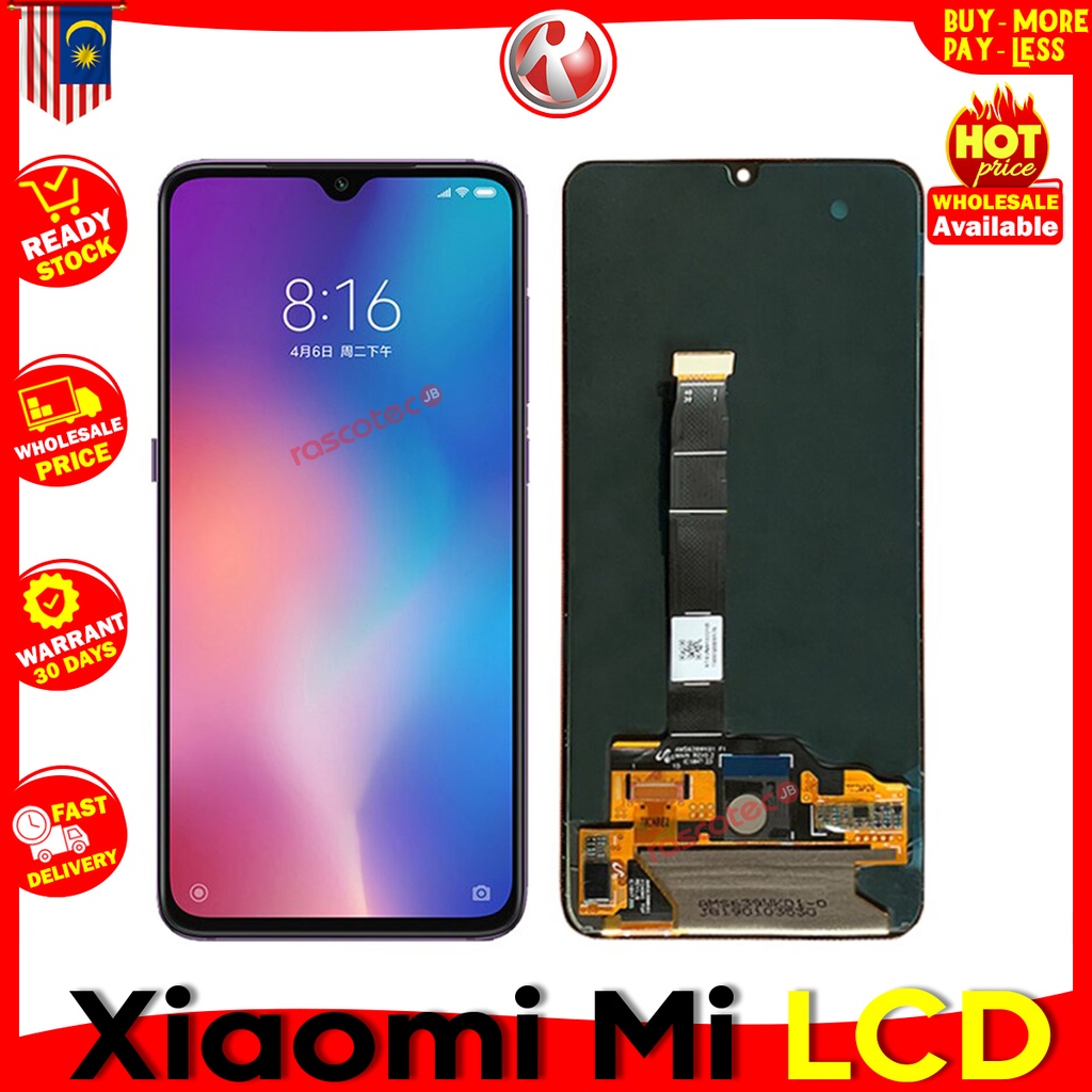 Xiaomi Mi 9 / mi9 / mi M1902F1G TFT OLED LCD TOUCH SCREEN DISPLAY ...