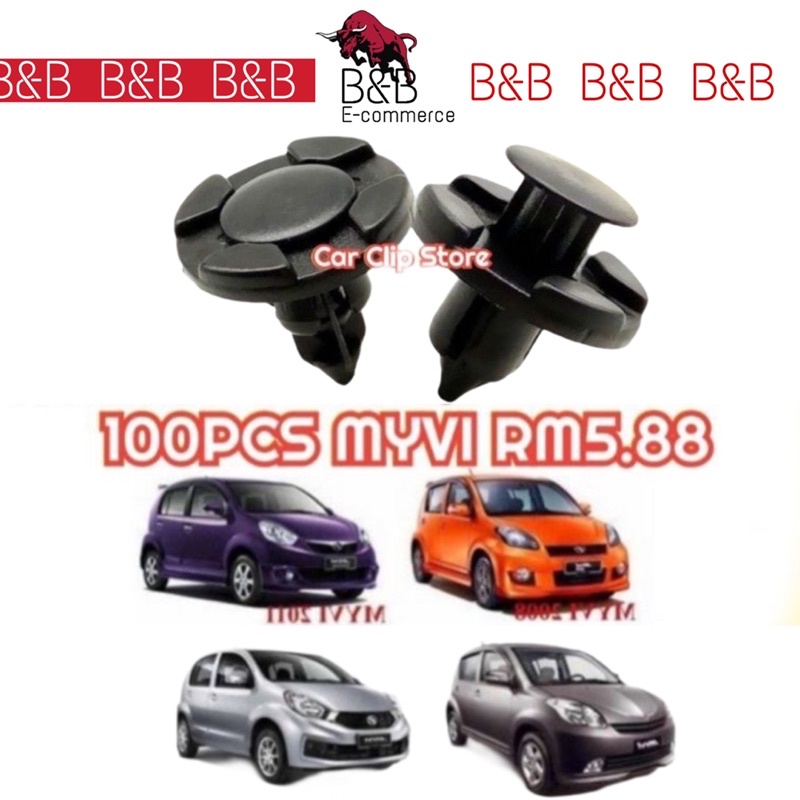 👊Ready Stock 👊 🔥100PCS/BIJI RM5.88 🔥 Perodua Myvi/Viva/Axia Fender ...
