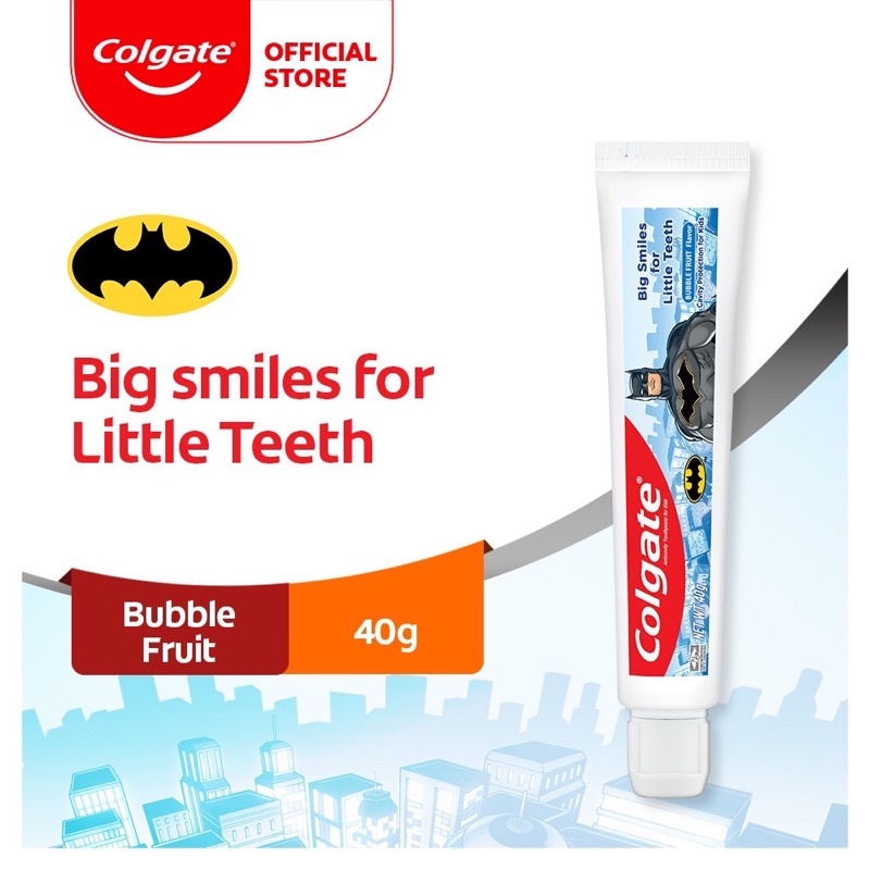 Colgate Kids Toothpaste Batman (40g) | Shopee Malaysia