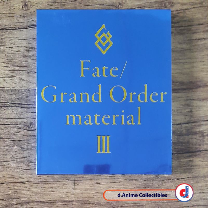 Fate/ Grand Order material III book FGO | Shopee Malaysia