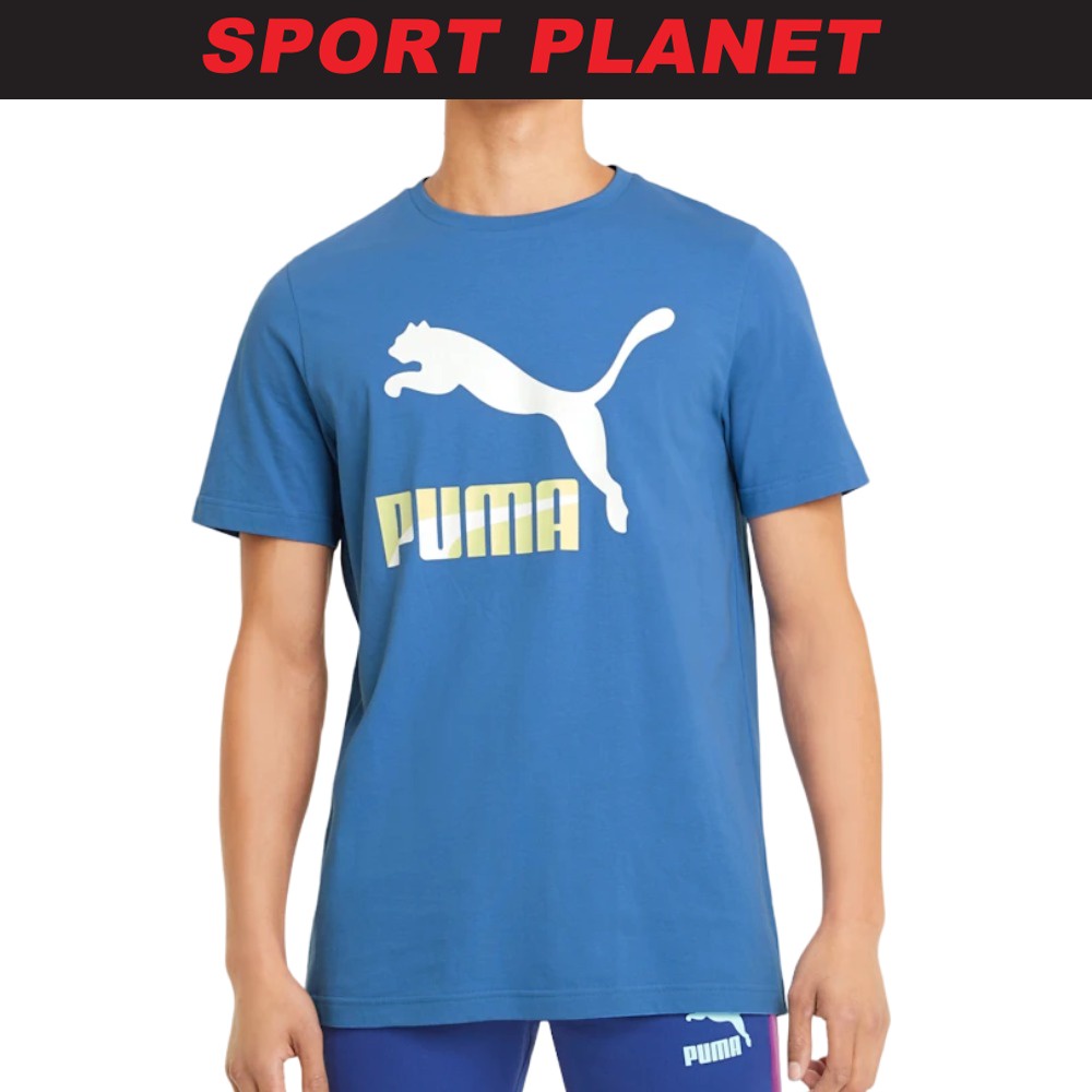 Puma Men Classics Logo Tee Shirt Baju Lelaki (530089-13) Sport Planet ...