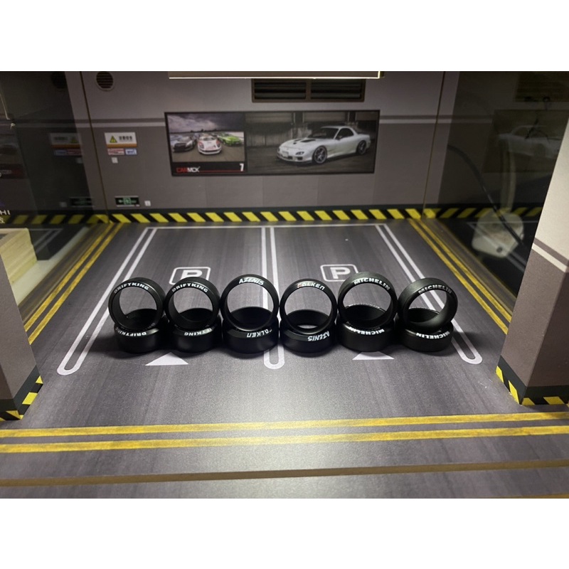 WLtoys K989 20mm 22mm Flat Drift Tyre RC 1:28 for MINI-Q Mini-Z DRZ ...