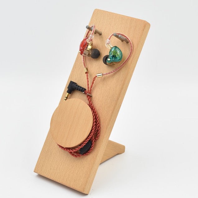 Wooden Earphone Rack for Wired In Ear Earbud IEM Display Stand | Shopee ...