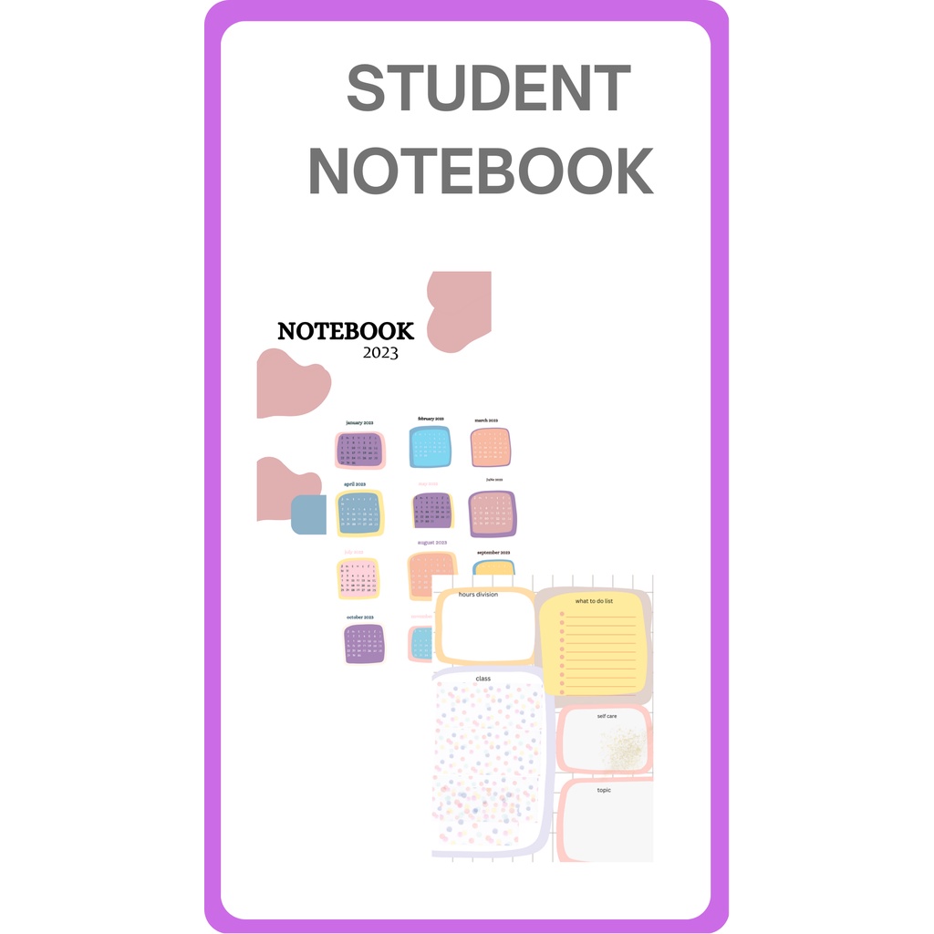 STUDENT NOTEBOOK 2023 DIGITAL pdf | Shopee Malaysia