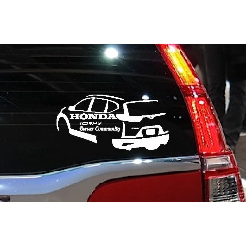 Hidayah Sticker Cutting Sticker Honda CRV Owner Community Sticker Car ...