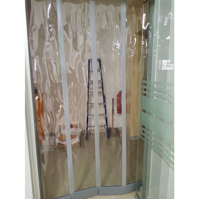 Magnetic PVC Curtain Langsir Freezer Room Curtain Plastic Curtain Cold ...
