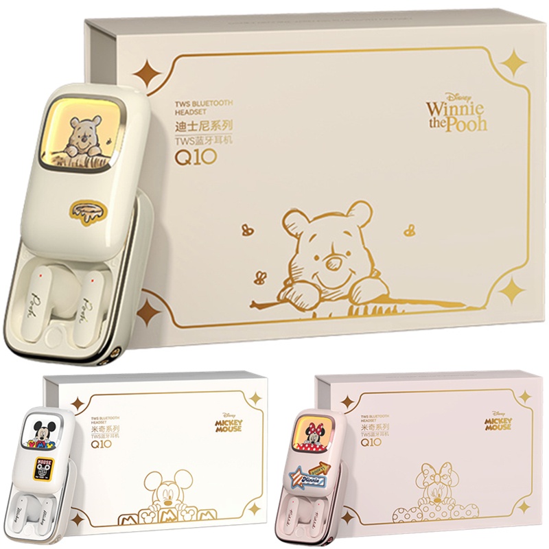 Disney RGB TWS Wireless Bluetooth Noise Cancelling Gaming Earbuds ...