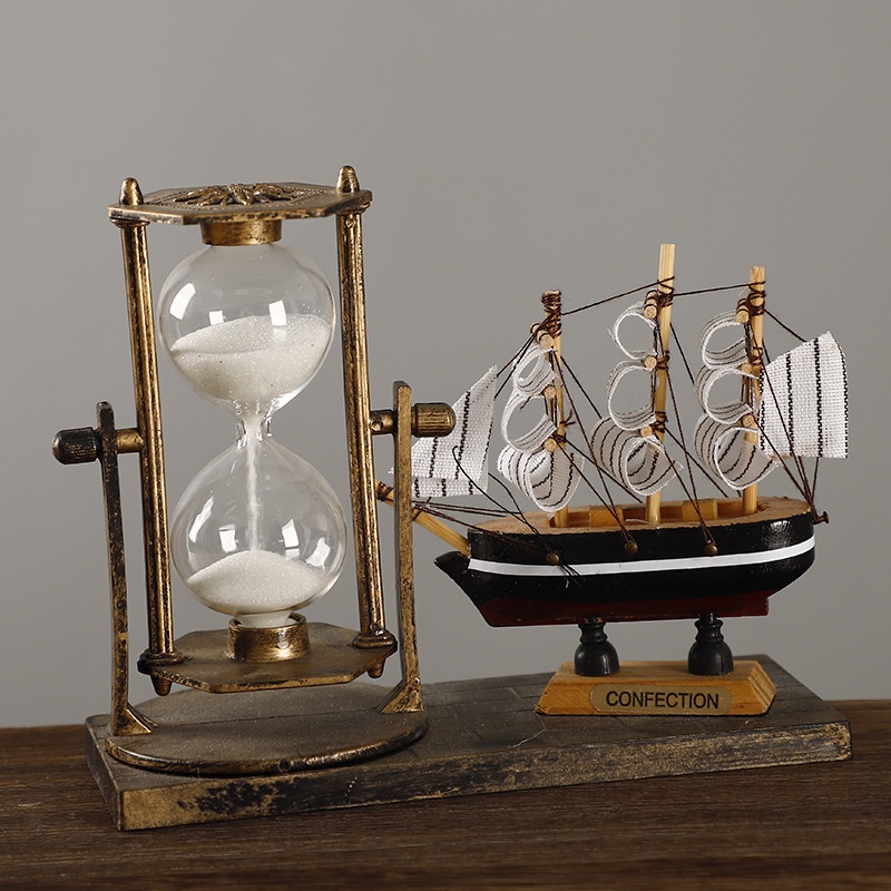 Vintage Sand Timer Hourglass, Small Sand Clock, Sand Watch, Sandglass ...