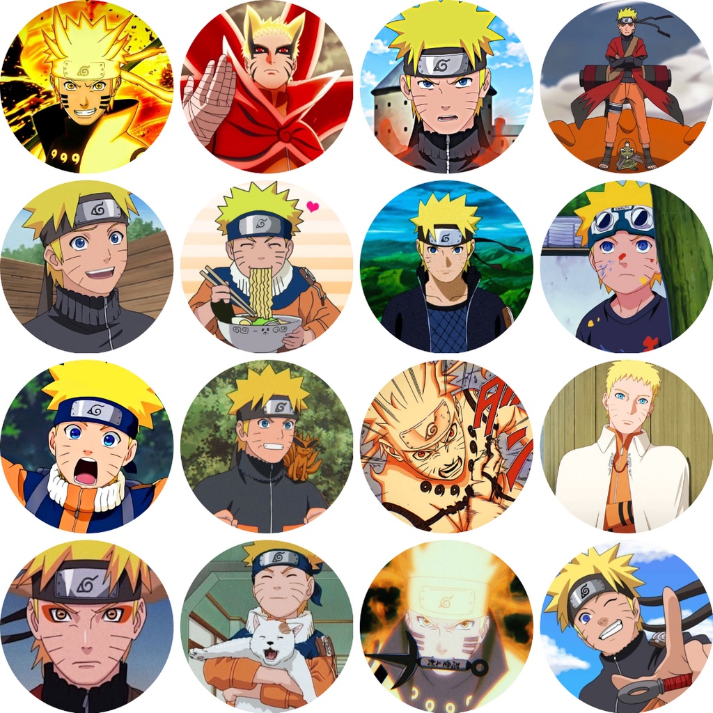 Naruto Shippuden Naruto Button Badge 58mm | Shopee Malaysia