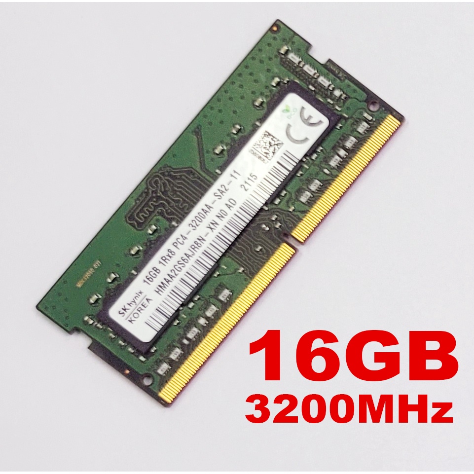 Original SK Hynix HMAA2GS6AJR8N 16GB 3200 DDR4 PC4-3200AA 3200Mhz ...