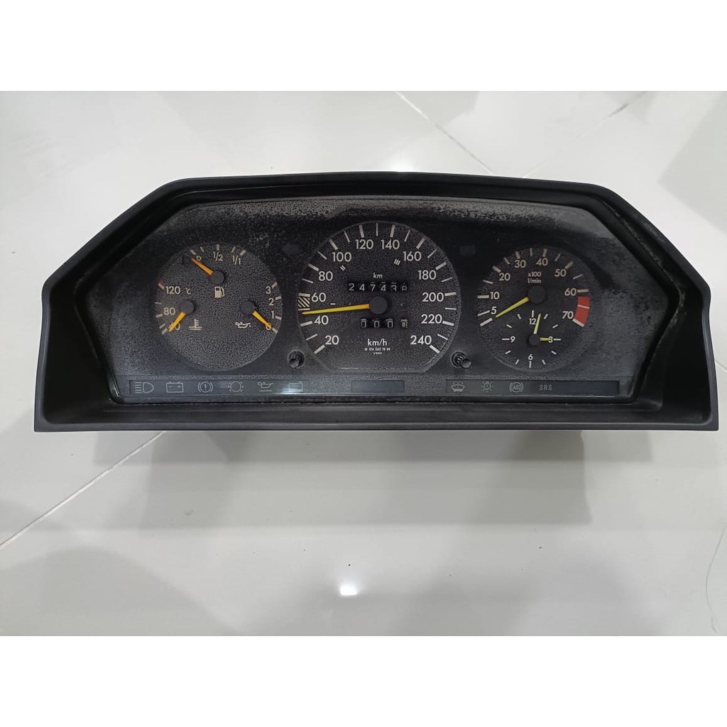 W124 SPEEDOMETER INSTRUMENT CLUSTER METER MERCEDES BENZ E220 | Shopee ...