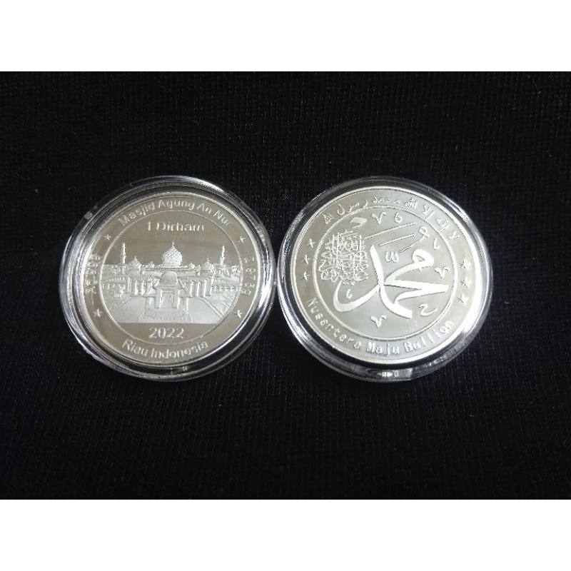 1 dirham wakala kgt nubex syiling perak umayyah silver pure coin 999 ...