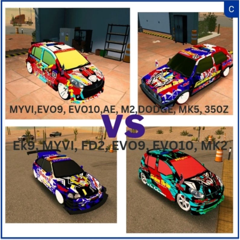 Car Parking Multiplayer Design Gundam Dan Kamen Rider limited units ...