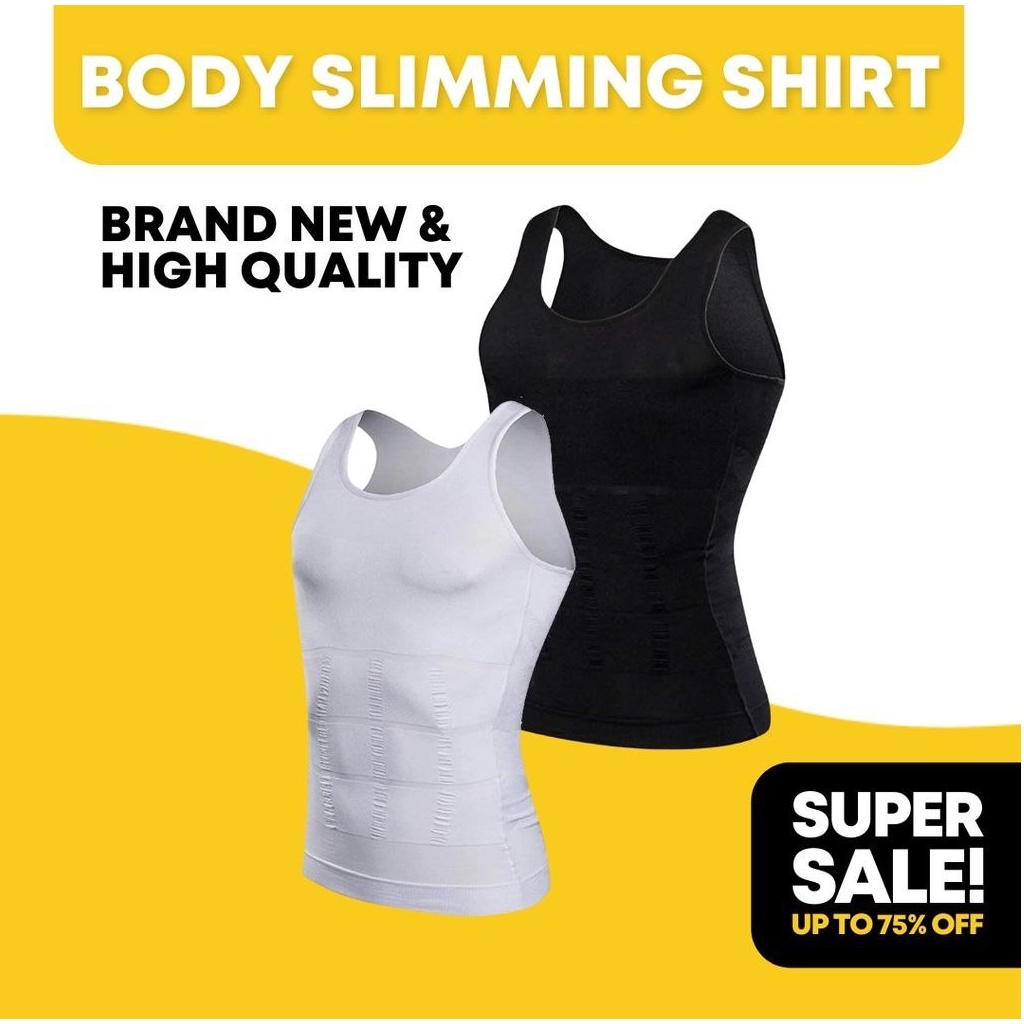 Men Slimming Singlet Man Singlet Body Shaper Slim Shapewear Singlet ...