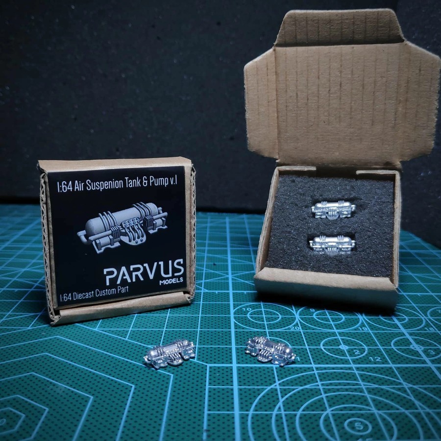 Parvus Models 1 64 Air Suspension Tank Pump Custom Hot Wheels Tomica | Shopee Malaysia