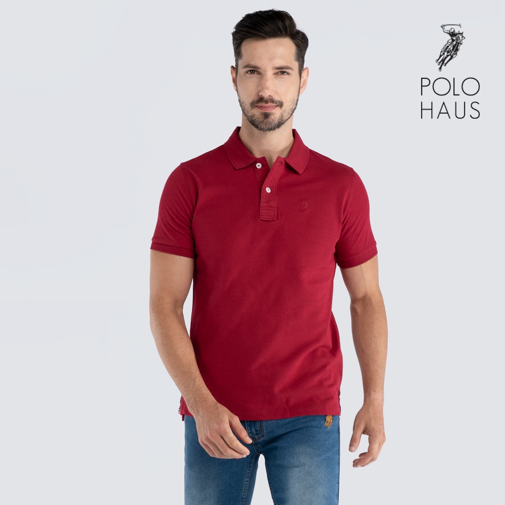 Polo Haus Men's Regular Fit Basic Polo Tee | Shopee Malaysia