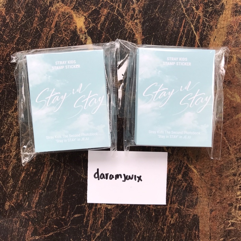 Stray kids skz photo stamp sticker set skzoo stay in stay jeju bang ...