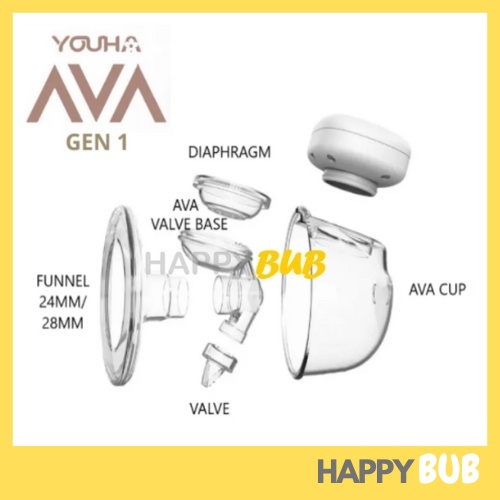 Youha AVA Gen 1 wearable breastpump replacement spare part ...