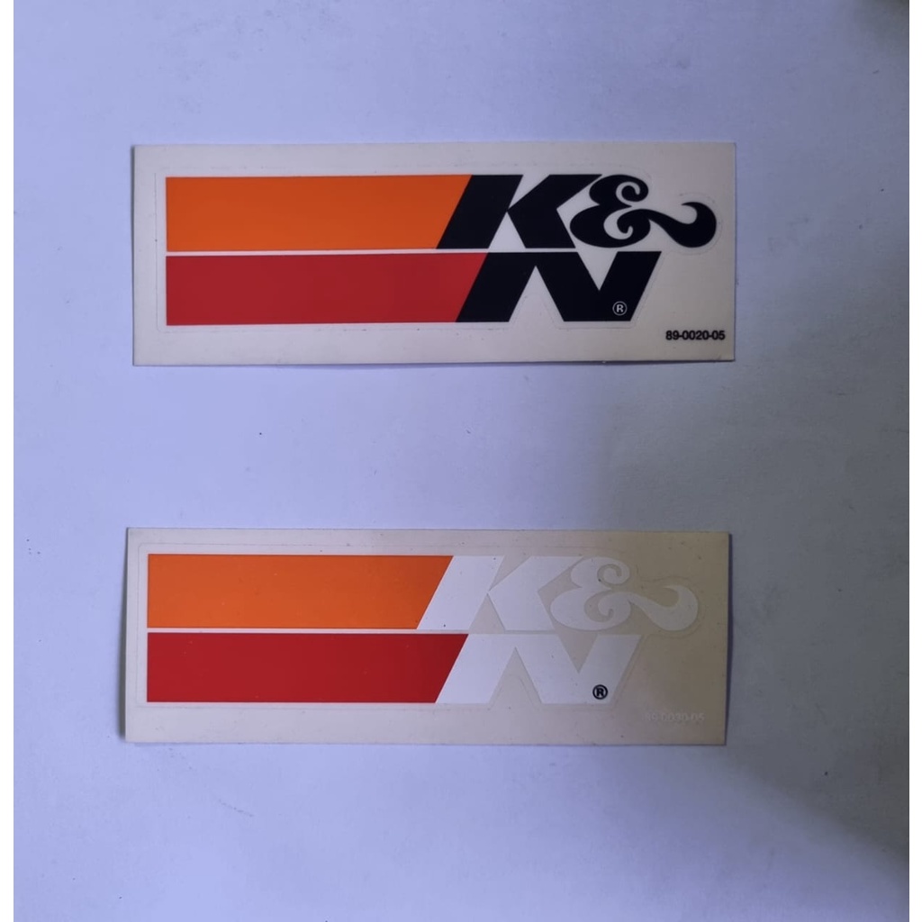 Original K&N Car Stickers from USA ( 11cm x 3.5cm ) | Shopee Malaysia