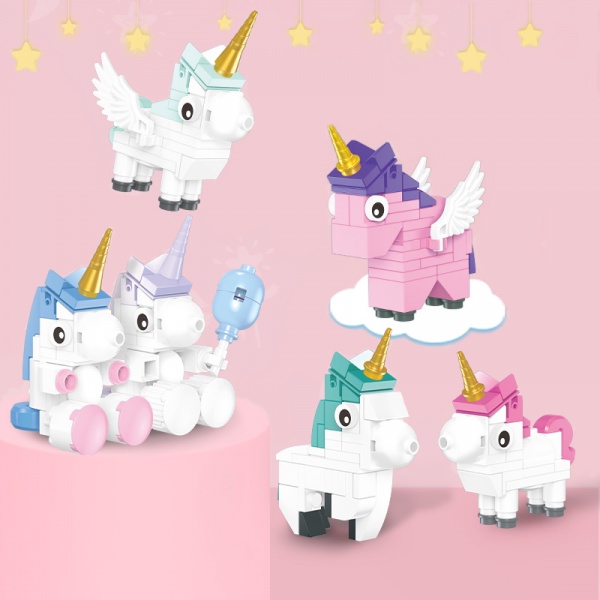 UNICORN BLOCKS TOYS 6 IN 1 XINGBAO | Shopee Malaysia