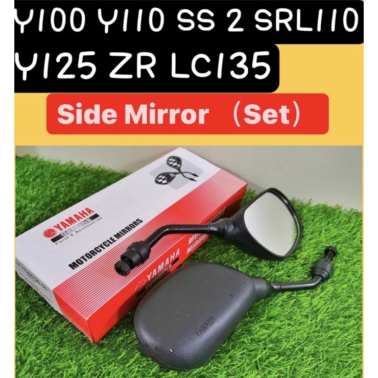 yamaha y125z side mirror y125zr lc135 srl110 kriss y110 y100 125Z 125ZR ...