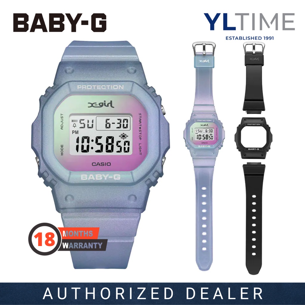 [MARCO Warranty] Casio Baby-G BGD-565XG-2 X-Girl Collaboration Model ...